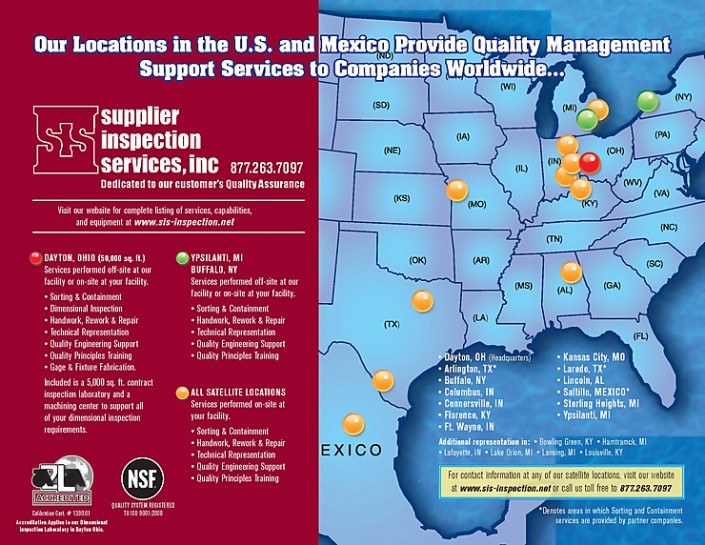 2012-SIS-Map-Final - Supplier Inspection Services